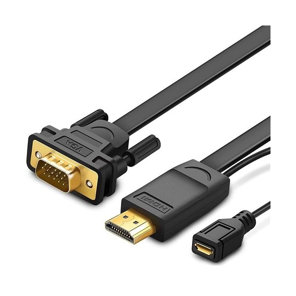 UGREEN Adapter HDMI na VGA, 1,5m