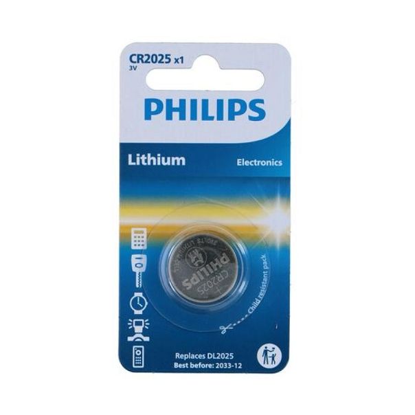 PHILIPS Baterija CR2025 3.0V LITHIUM