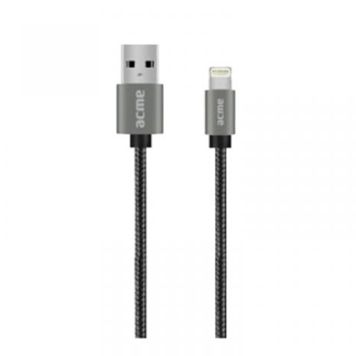 ACME CB2031G Lightning USB Kabl 1m Sivi