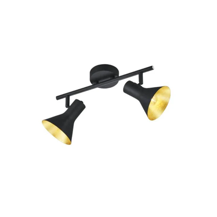 SPOT LAMPA NINA 2XE14 CRNA R80162002