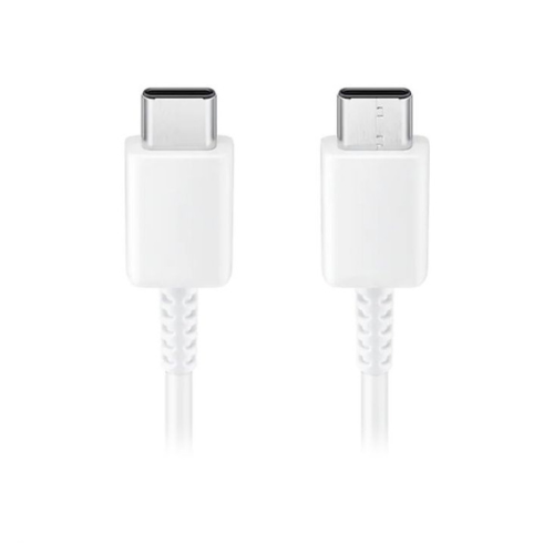 SAMSUNG EP-DA705-BWE Kabl 2 x USB-C Muški 3A 1m Beli