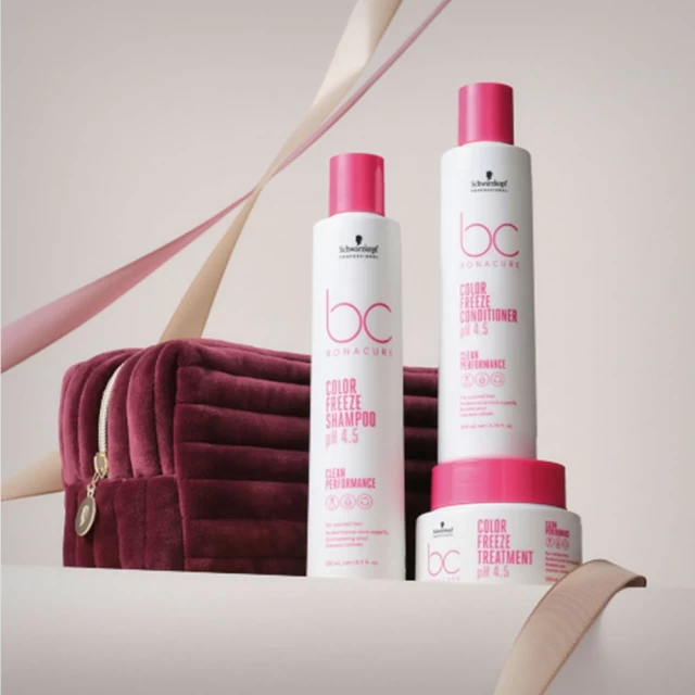 SCHWARZKOPF PROFESSIONAL BONACURE COLOR FREEZE PH 4.5 XMASBAG - SET