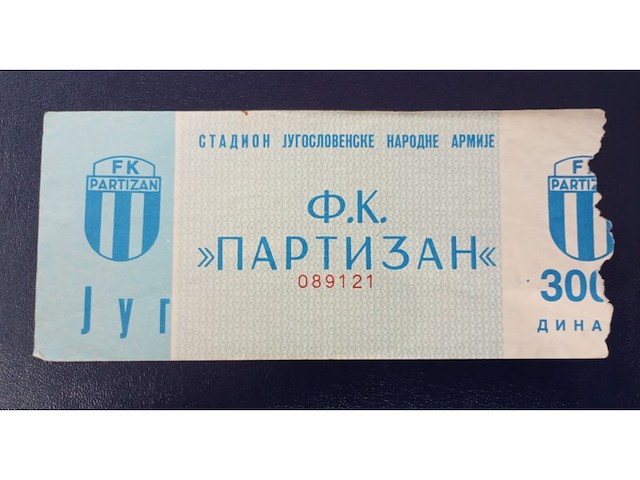 FUDBAL: PARTIZAN - HAJDUK (Split) 06.05.1990