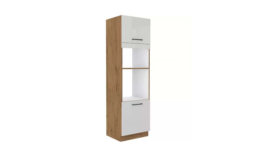 Vigo HG 60dpm-210 2f ormar 2vrata+2otvora za rernu 60x55x210 bela visoki sjaj