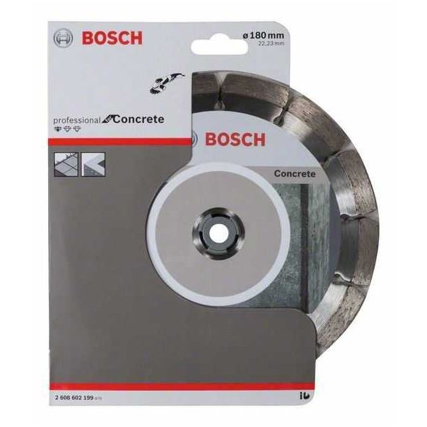 BOSCH Dijamantska rezna ploča za beton Standard for Concrete 180x22,23x2x10 mm