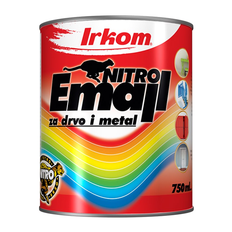 Irkom nitro emajl lak 2,5l