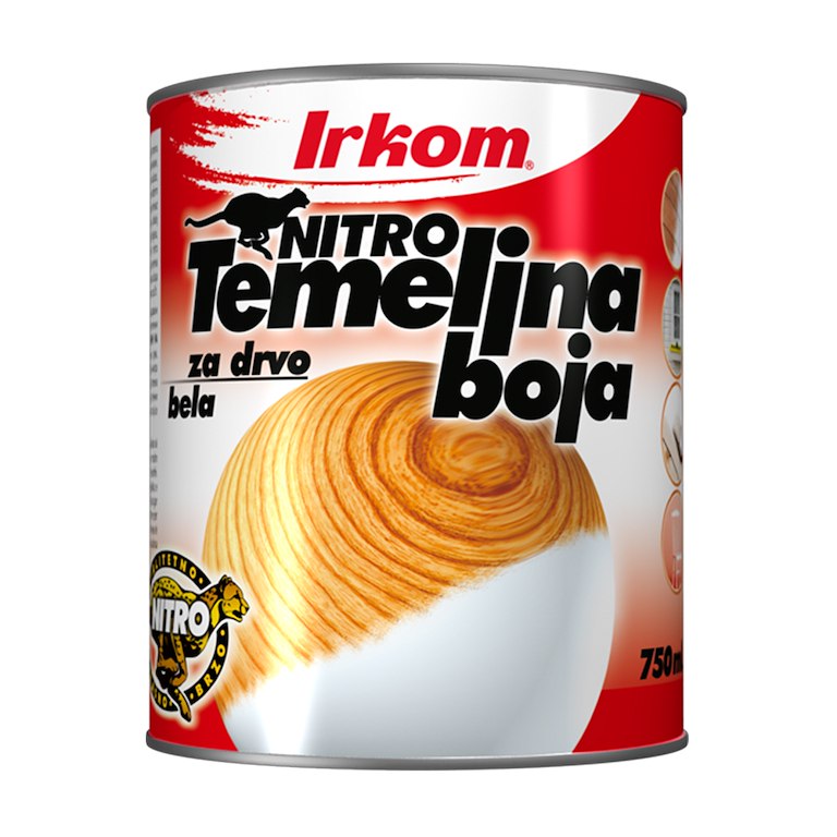 Irkom nitro temeljna boja za drvo 10kg