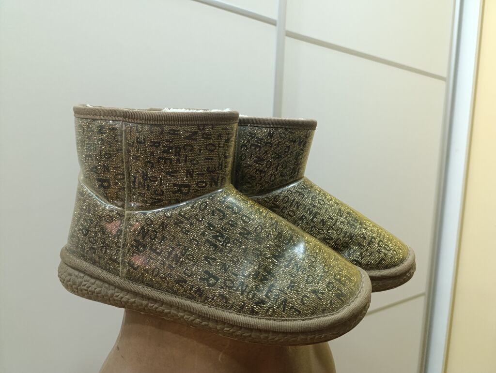 Ugg mini čizme, bоја - Zlatna, 40