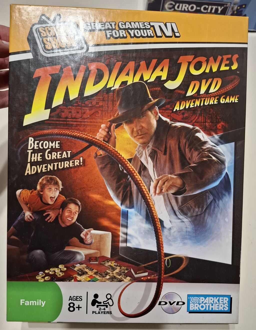 INDIANA JONES društvena igra korišćeno 2 puta kao novo fali CD ne