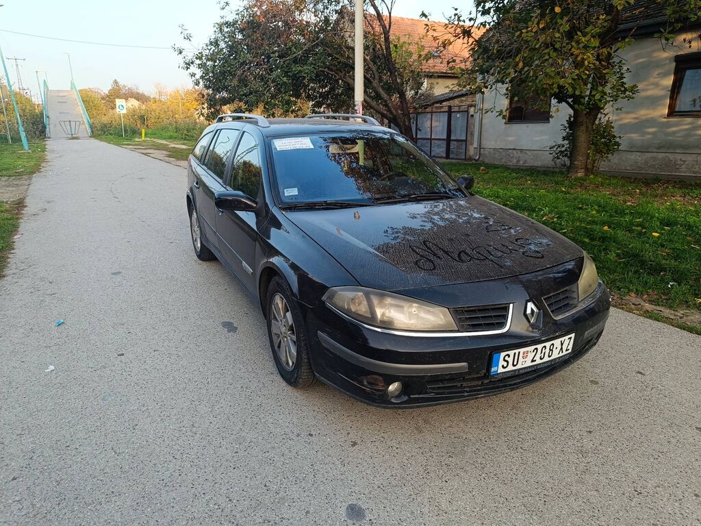 Renault Laguna: 1.9 l | 2006 г. 200000 km. Minibus