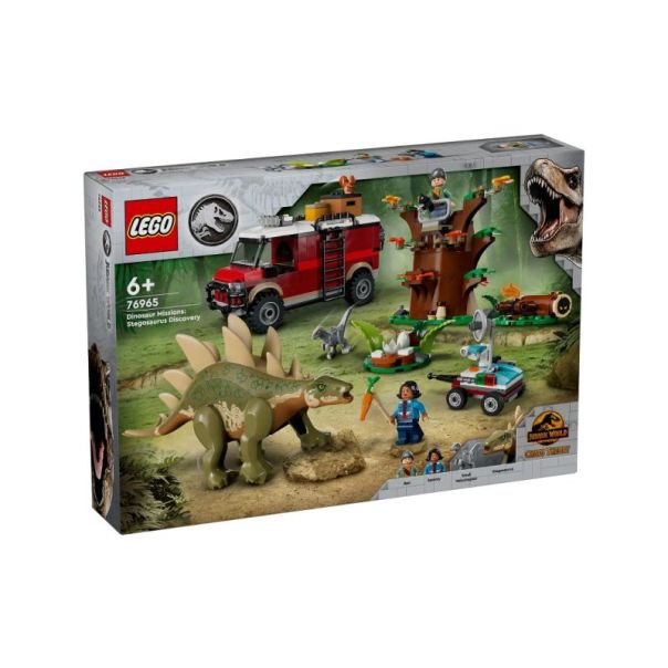 LEGO 76965 Svet iz doba jure Misije Dinosaurus: Otkriće stegosaurusa