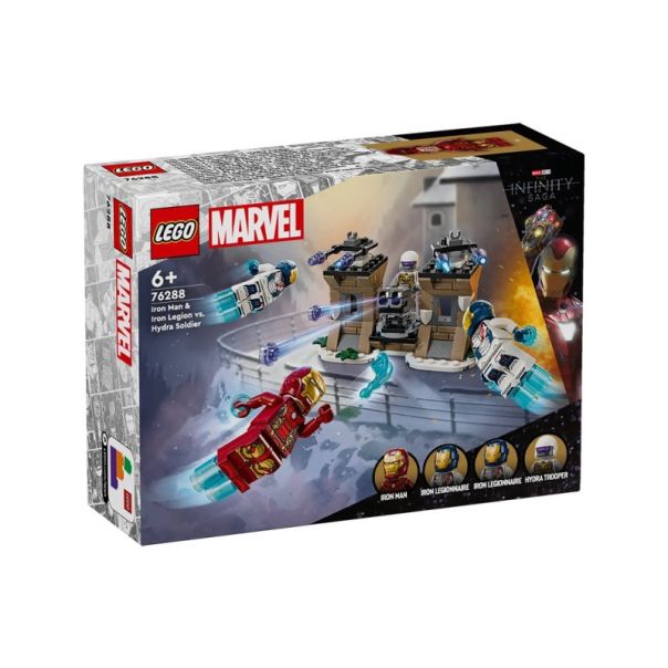 LEGO 76288 Ajronmen i Gvozdena legija protiv Hidra vojnika