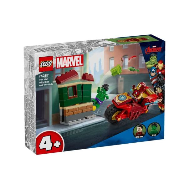 LEGO 76287 Ajronmen na motoru i Hulk