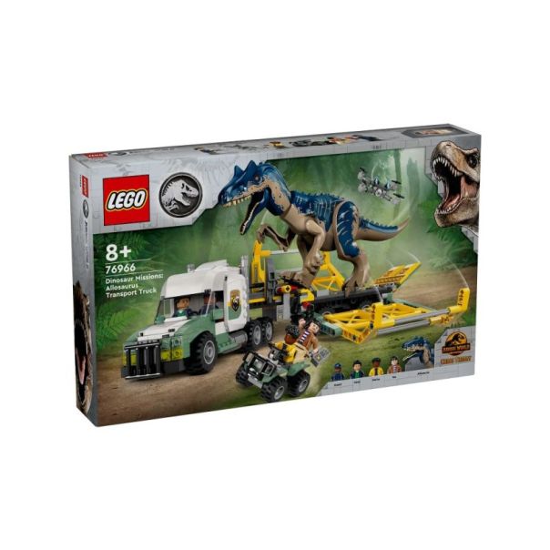 LEGO 76966 Misije Dinosaurus: Transporter alosaurusa