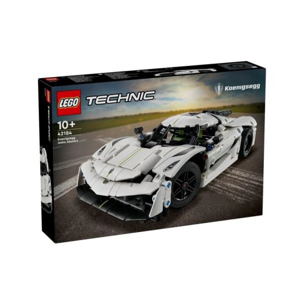 LEGO 42184 Koenigsegg Jesko Absolut beli hiperautomobil