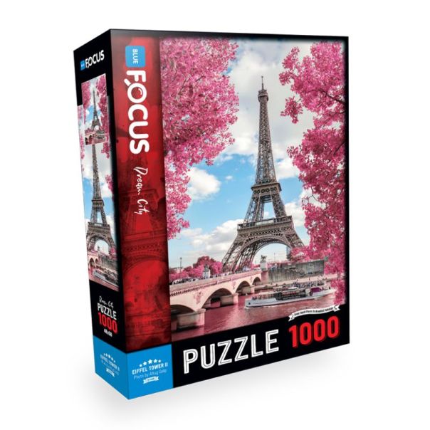 BLUE FOCUS Puzzle Ajfelov Toranj – 1.000 delova