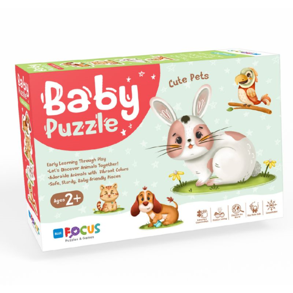 BLUE FOCUS Puzzle Za bebe kućni ljubimci