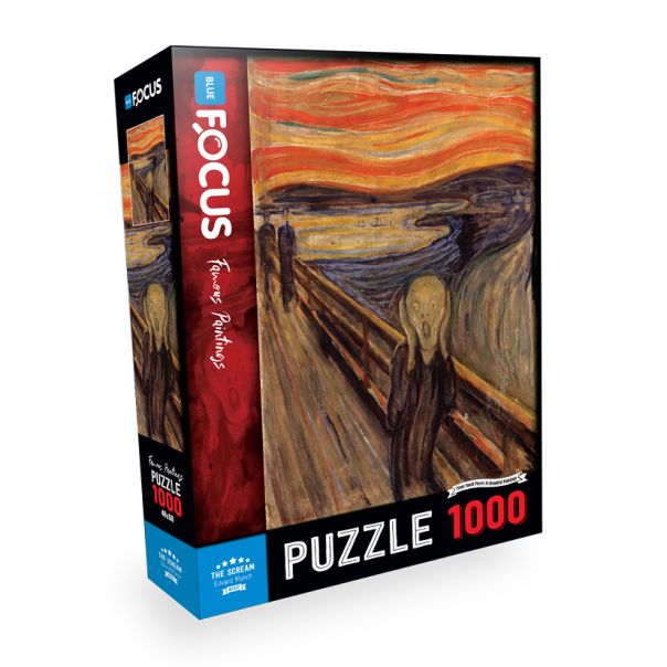 BLUE FOCUS Puzzle Vrisak – 1.000 delova