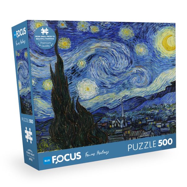 BLUE FOCUS Puzzle Zvezdana noć – 500 delova