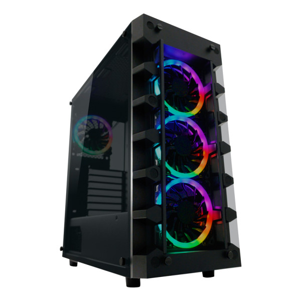 TOWER LC Power Gaming 709B-ON Solar_System_X HD Audio 2xUSB3.0 4xARGB 120mm case fans