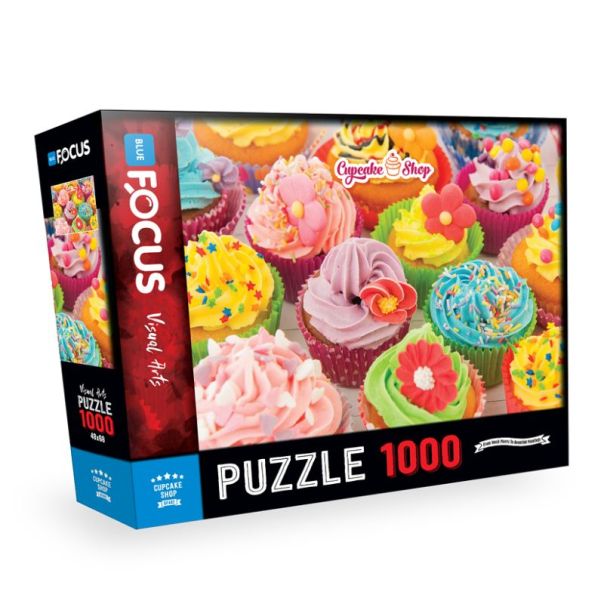 BLUE FOCUS Puzzle Slatkiši – 1.000 delova