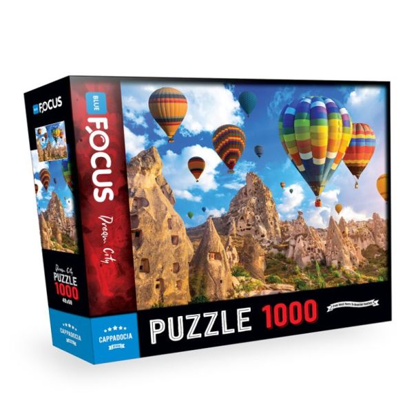 BLUE FOCUS Puzzle Kapadokija – 1.000 delova