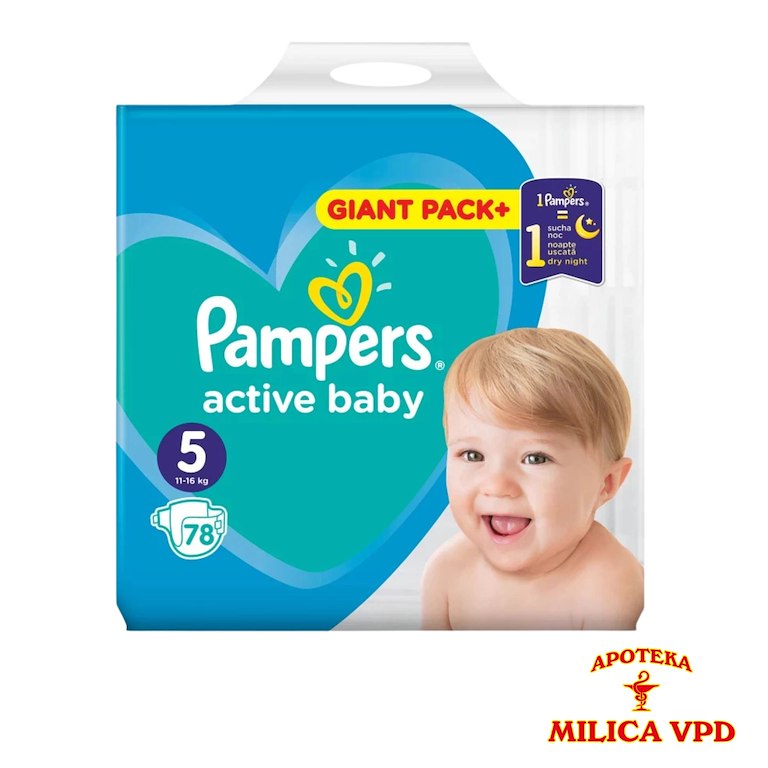 Pampers pelene AB GPP 5 11-16 kg A78