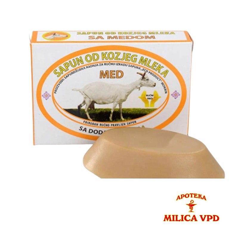 Sapun od kozjeg mleka sa medom 75gr