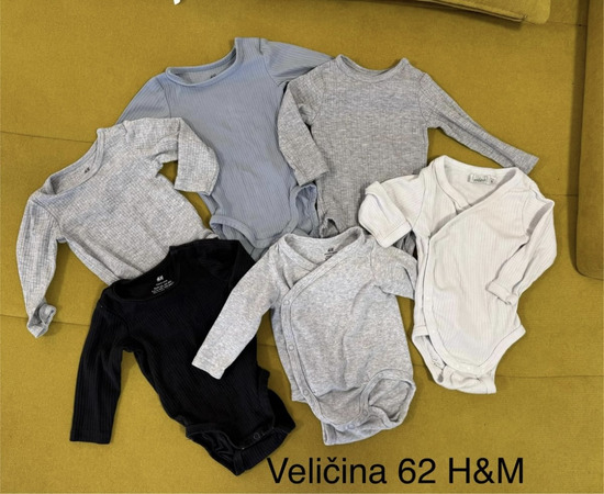 H&M LOT bodići 62