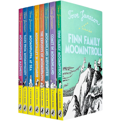 Moomintroll Series Books 1 - 8 Collection Set