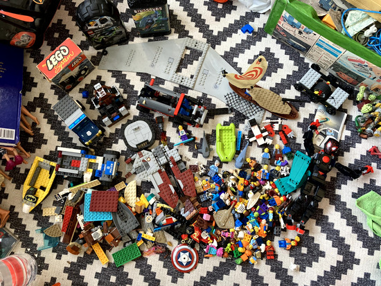 Lego veliki lot + 50 figurica