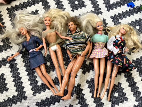 Barbie 5 kom iz 1976. Mattel