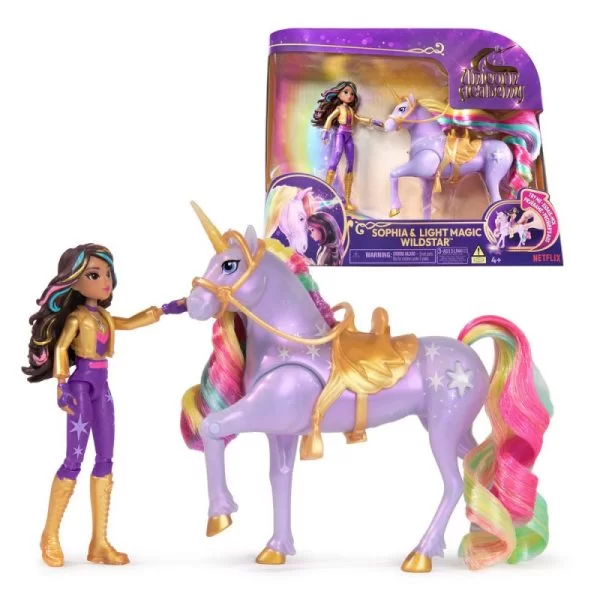 UNICORN ACADEMY LUTKA I KONJIC SET 6067325