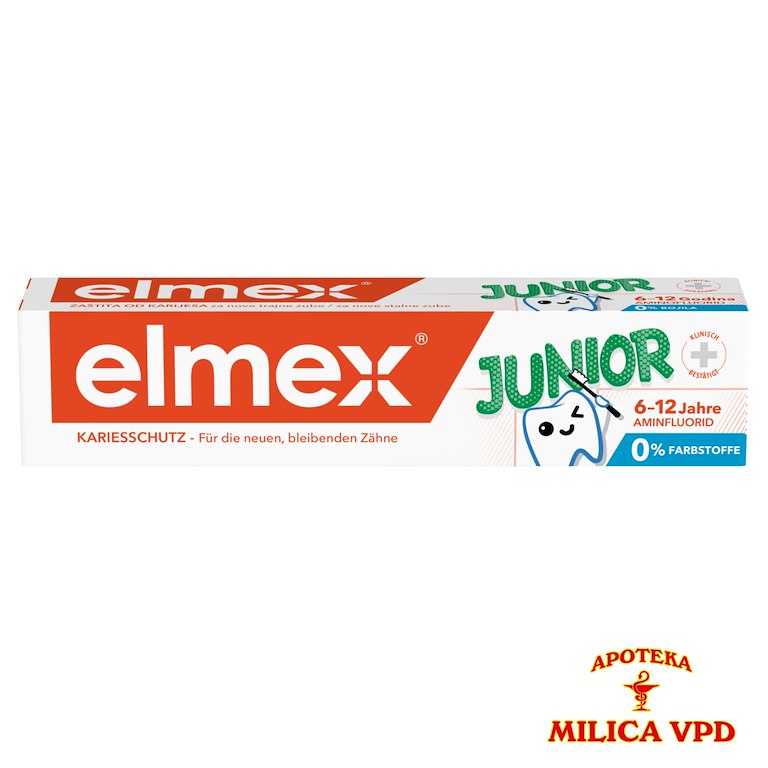 Elmex Junior pasta za zube od 6-12 godina 75ml