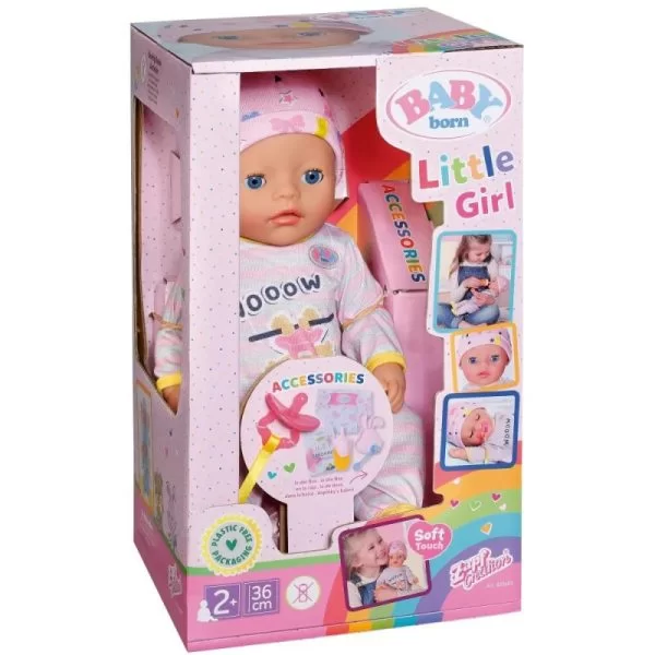 BABY BORN MOJA LITTLE GIRL 36CM 835685