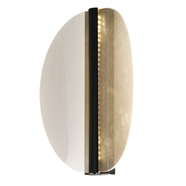 ALISON LED WALL LAMP 12W 3000K, BLACK