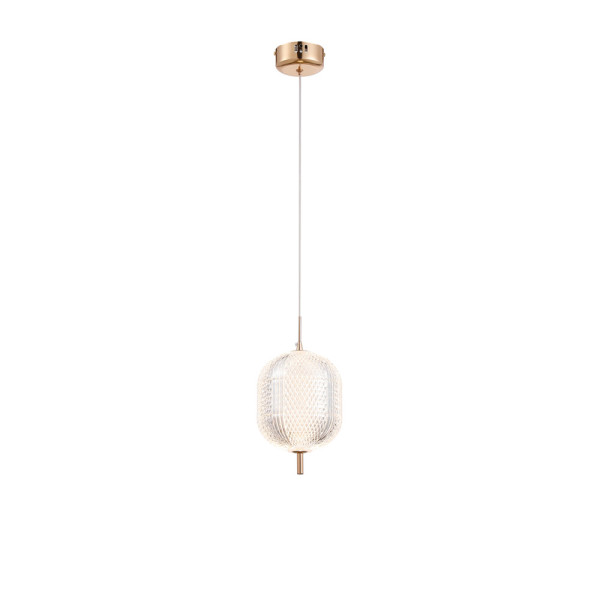 AMARO LED PENDANT 15W 3000K, GOLD