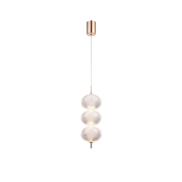 AMARO LED PENDANT 24W 3000K, GOLD