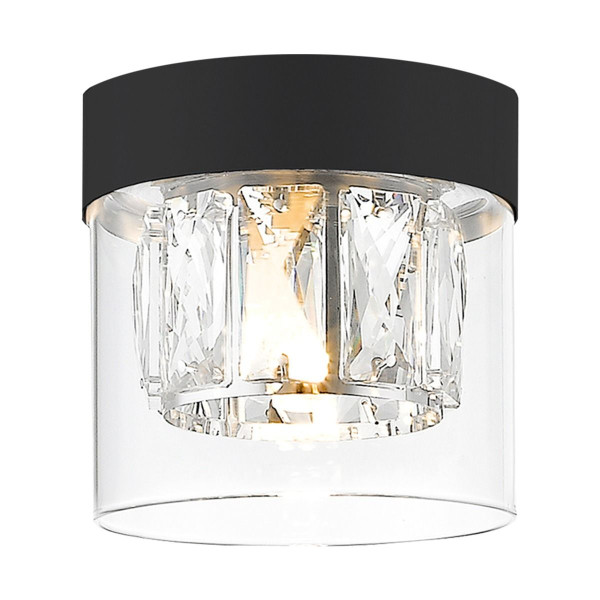 Ceiling lamp GEM C0389-01A-P7AC 1xG9 black