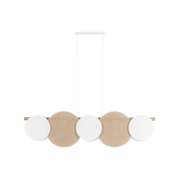 Chandelier PULSE 4815 5xE27 light brown