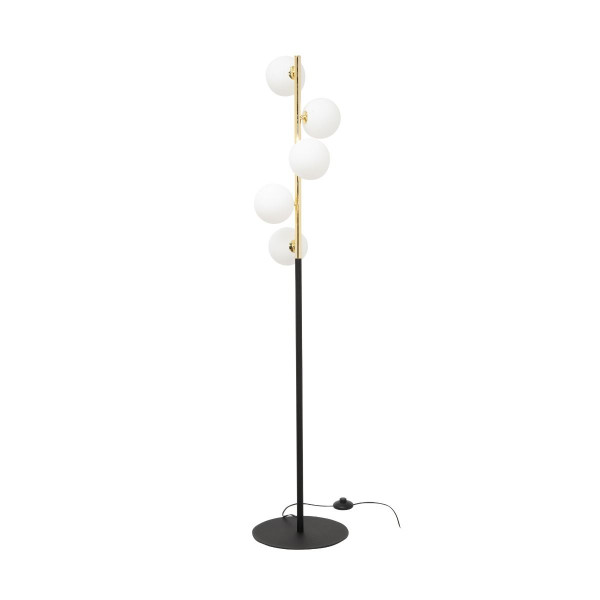 Floor lamp ALI 5649 5xG9 black/gold