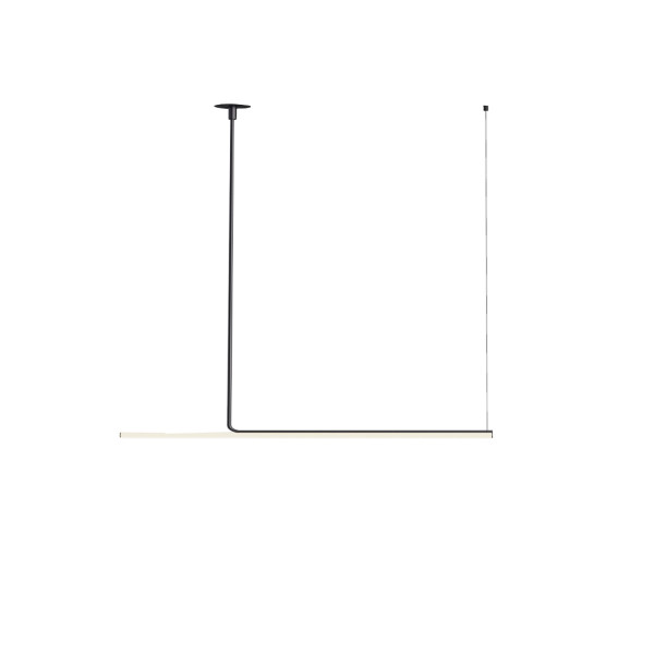 JULIO LED PENDANT 38W 4000K 1000MM, BLACK