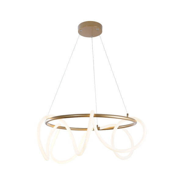 LED Pendant BALBO 20006PL-GD 58W 3000K/4000K/6000K gold