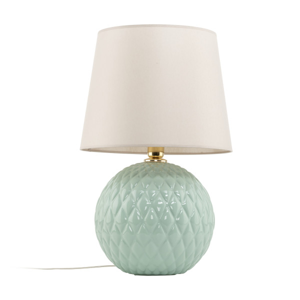 Table lamp SANTANA 5904 1xE27 blue/ecru