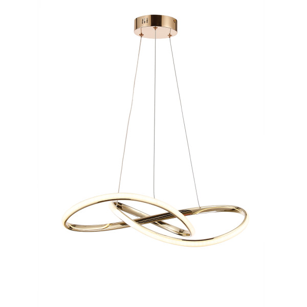 TINA LED PENDANT 33W 3000K, FRENCH GOLD