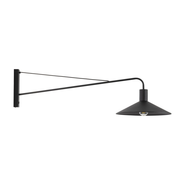 Wall lamp JUMP 6638 1xE27 black