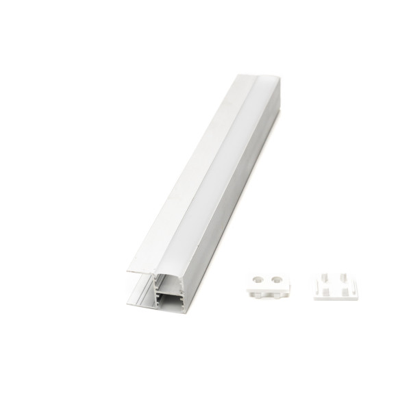 EL-507 CABINET G PROFILE FOR LED STRIP 2 WAY 2M