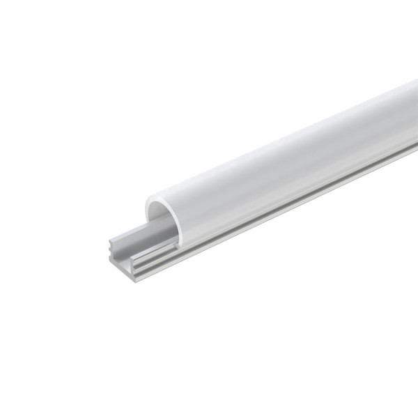 EL-68CR PROFILE FOR LED STRIP 2.5M, SILVER