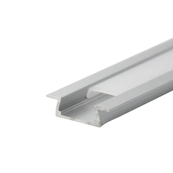 EL-87CR PROFILE FOR LED STRIP 2.5M, SILVER