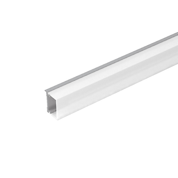 EL-90CR SHELF PROFILE FOR LED STRIP 2.5M, SILVER